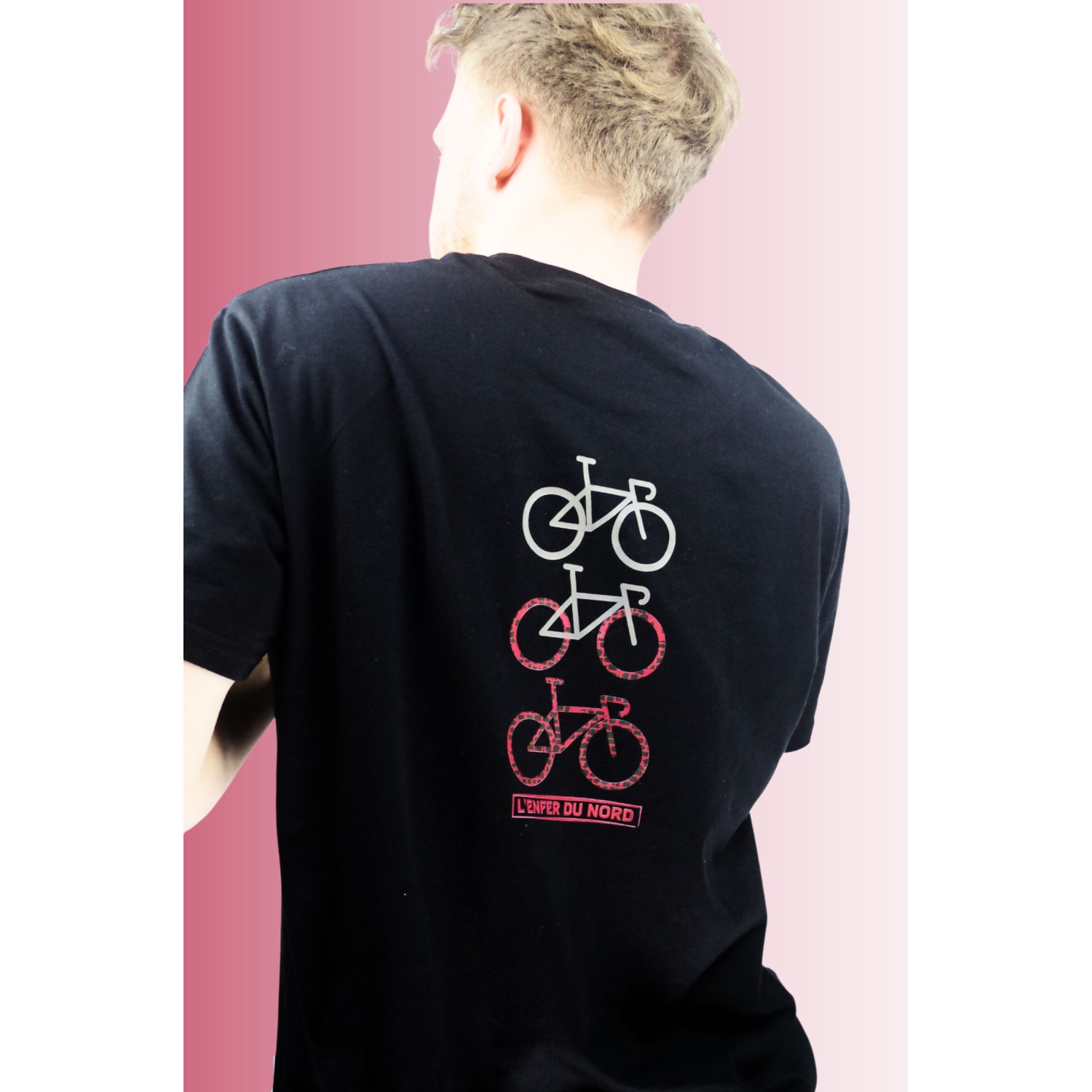 Paris Roubaix Challenge La Flahute 2023 Mixed Black T-shirt