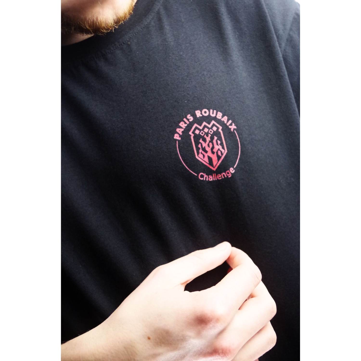 Paris Roubaix Challenge La Flahute 2023 Mixed Black T-shirt